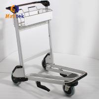China Standard Airport Luggage Baggage Trolley For Intermational Airport With Aluminum Alloy Material for sale