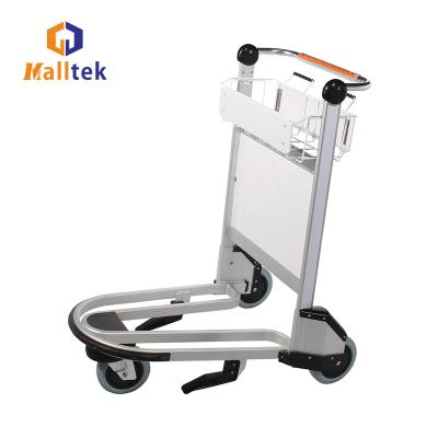 China Aluminum Alloy Airport Luggage Baggage Trolley Cart For Airport for sale