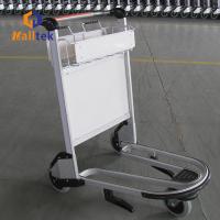 China Aluminum Alloy Airport Luggage Baggage Trolley Cart For Airport for sale