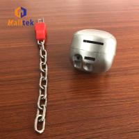 China Supermarket Shopping Trolley Cart Zinc Coin Lock for sale