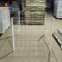 China 30-50kgs Promotion Wire Mesh Storage Cages Container for sale