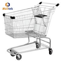 China 240L Supermarket Trolley Heavy Duty Customized for sale