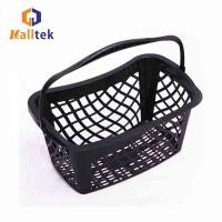 China Design Single Handle Plastic Hand Basket For Supermarket HDPP Shopping Basket for sale