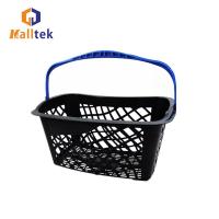 China Design Single Handle Plastic Hand Basket For Supermarket HDPP Shopping Basket for sale