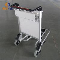China Aluminum Alloy Airport Luggage Trolley Using Airport With 3 Wheels for sale