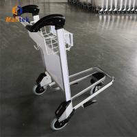 China Aluminum Alloy Airport Luggage Trolley For Intermational Airport for sale