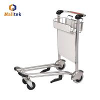 China Stainless Steel Airport Trolley With Four Wheels for sale