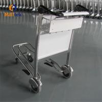 China Stainless Steel Airport Trolley With Four Wheels for sale