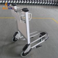 China Aluminum Alloy Airport Trolley For Airport With Three Wheels for sale