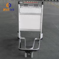 China Aluminum Alloy Airport Luggage Trolley Using Airport With Handle Released Brake for sale