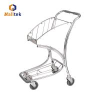 China Airport Trolley For Intermational Airport Store With Basket for sale