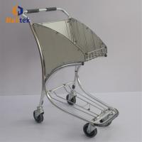 China Airport Trolley For Intermational Airport Store With Basket for sale