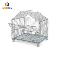 China Heavy Duty Wire Container Mesh for Storage Cages for sale