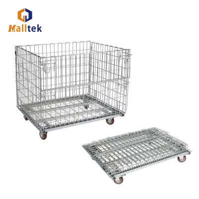 China Heavy Duty Wire Container Mesh for Storage Cages for sale