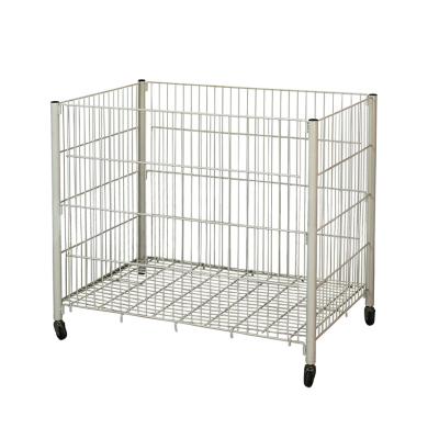 China Promotion cage For Custom Capacity Stackable Wire Baskets for sale