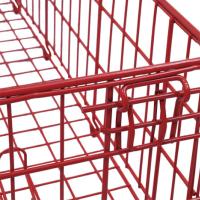 China Supermarket Promotion Container Wire Mesh Stacking Baskets for sale