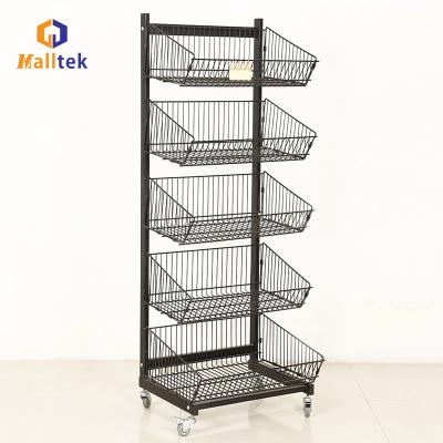 China Custom Promotion Cage Capacity Stackable For Convenience Store for sale