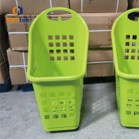 China 70L Supermarket Customized Large Volume Durable Shopping Basket For Supermarket for sale