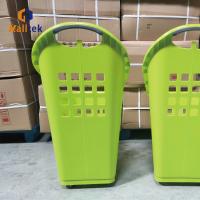 China 70L Supermarket Customized Large Volume Durable Shopping Basket For Supermarket for sale