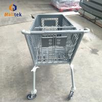 China New Desigh 130 Liters Half Plastic Supermarket Shopping Trolley for sale