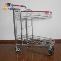 China Heavy Load Fold Up Warehouse Trolley Platform Cart Trolley for sale