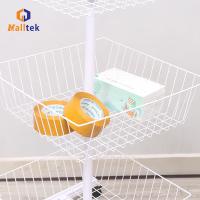 China Popular Supermarket Wire Container Promotion Mesh Cage With Wheels for sale