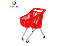 China Kids Trolley For Supermarket Shopping With Advertising Flagpole for sale