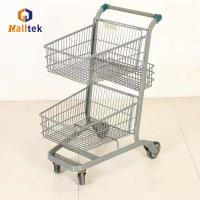 China Hot Sale Supermarket Basket Trolley For Grocery 100KG Loading for sale