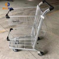 China Hot Sale Supermarket Basket Trolley For Grocery 100KG Loading for sale