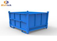 China Industrial Stackable Pallet Cages Steel Stacking Pallets High Loading Capacity for sale