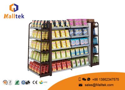 China Advertising Stand Retail Store Fixtures And Shelving Electrastic Spray Surface for sale