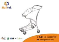 China Silver Airport Luggage Trolley Airport Baggage Trolley High Strength Aluminum Alloy for sale