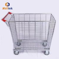 China Heavy Duty Logistics Trolley Metal Rolling Container Suitable For Warehouse And Supermarket Picking And Inventory Tasks for sale