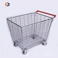 China Heavy Duty Logistics Trolley Metal Rolling Container Suitable For Warehouse And Supermarket Picking And Inventory Tasks for sale