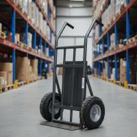 China 9105801000mm Hand Truck Trolley 275L Capacity Robust Steel Frame Cart Ideal for Moving Heavy Loads in Industrial Settings for sale