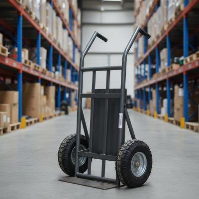 China 9105801000mm Hand Truck Trolley 275L Capacity Robust Steel Frame Cart Ideal for Moving Heavy Loads in Industrial Settings for sale