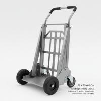 China 60 X 35 X 40 Cm Hand Truck Trolley Loading Capacity 140 Engineered to Support Heavy Weight and Facilitate Easy Transport for sale