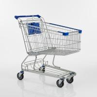 China 40 Liters Capacity Supermarket Shopping Trolley 9105801000mm Large Volume Easy Maneuverability Ideal for Grocery Shopping for sale