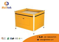 China Portable Free Standing Shop Fittings Plastic Promotion Counter For Supermarket for sale