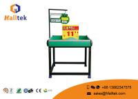 China Retail Store Supermarket Vegetable Display Rack Single Layer With SS Tube Frame for sale