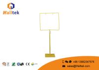 China Poster A3 Or A4 Store Frame Holder Double Sided Free Standing Shop Fittings for sale