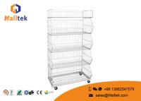China Multilayer Stackable Wire Baskets Unique Stackable Wire Storage Bins for sale