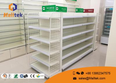 China Optional Color Retail Gondola Shelving Gondola Display Rack Large Load Capacity for sale