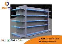 China Heavy Duty Supermarket Gondola Shelving Modern Adjustable Shelf Height for sale