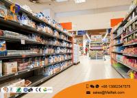 China Metal Store Supermarket Gondola Shelving Elegant Appearance For Product Display for sale
