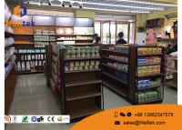 China Eco - Friendly Supermarket Gondola Shelving Double Sided Gondola Shelving for sale