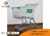 China German Style Supermarket Shopping Trolley Unfolding Cart For Grocery Store for sale