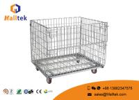 China Heat Resistant Wire Mesh Storage Cages Wire Mesh Security Cage With Wheels for sale