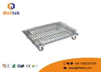 China Heat Resistant Wire Mesh Storage Cages Wire Mesh Security Cage With Wheels for sale
