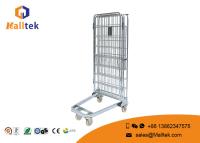 China Chrome Plated Material Carrying Trolley Customized Logo With Wheels for sale